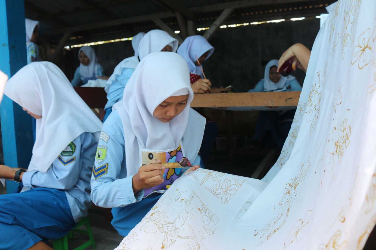 Pembuatan Batik – SMK NEGERI DARUL ULUM MUNCAR BANYUWANGI